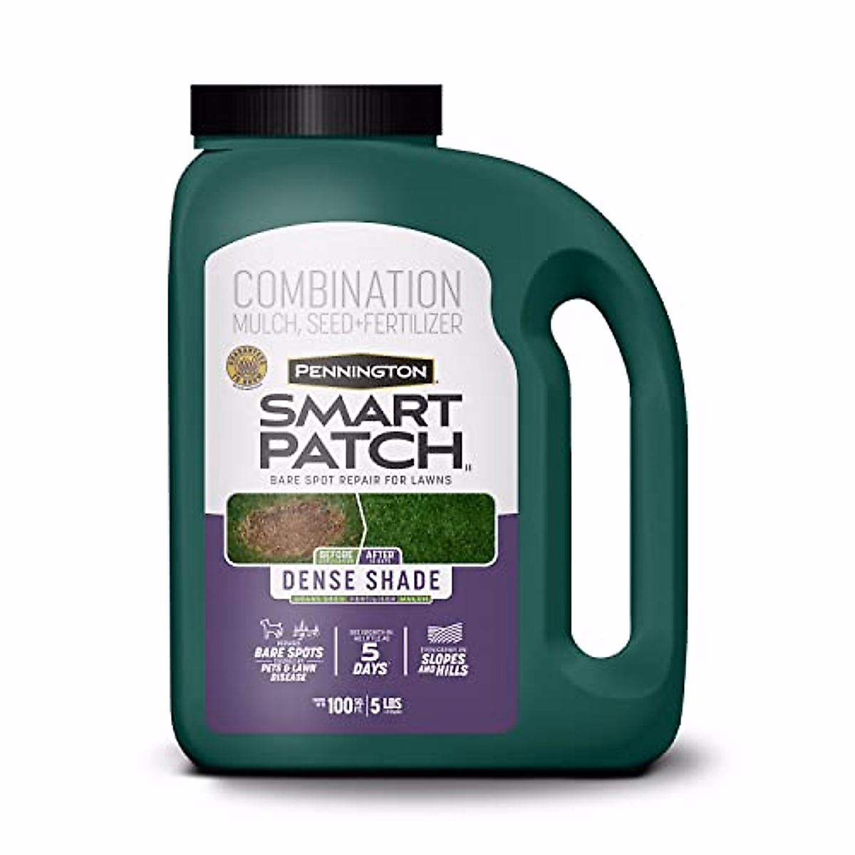 Pennington Smart Patch Dense Shade Mix Jug 5 lb