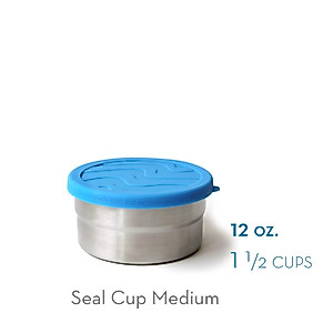 Ecolunchbox Stainless Steel Leak-Proof Seal Cup Food Storage Container Medium