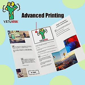 YATUNINK Remanufactured Ink Cartridge Replacement for HP 962XL Ink Cartridges Combo Pack 962XL Black 962 XL Color Ink Cartridges for HP OfficeJet Pro 9010 9012 9015 9018 9020 9025 Printer Ink (4Pack)