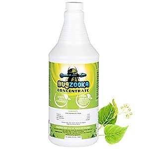 BugZooka's 32oz Spider Mite Killer, Super Concentrated, Spider Repellent, All-in-One Natural Insecticide, Miticide, Pesticide, Fungicide, 100% USDA & Lab Certified, Essential Oils, Made in USA (32 oz)