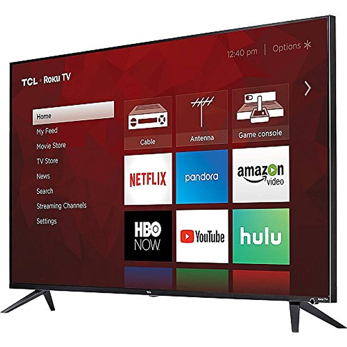 TCL 55R617 - 55-Inch 4K Ultra HD Roku Smart LED TV (2018 Model)