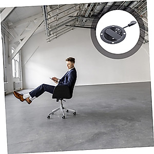 SEWACC Chair Chassis Swivel Chair Replacement X Chair Office Chair Gaming Chair Accessories Desk Chair Base Replacement Office Chair Accessory Rotating Carseat Game Chair Base Iron Black