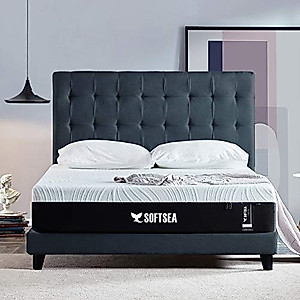 SOFTSEA Queen Mattress 10 Inch Memory Foam Cool Gel Medium Mattress