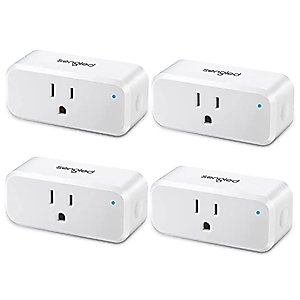 Sengled Smart Plug Works with Alexa, Amazon Smart Plug Bluetooth Mesh, Alexa Plug Smart Outlet Remote Control, 15A Smart Socket, 1800W, Timer & Schedule, FCC Certified, No Hub Required, 2-Pack