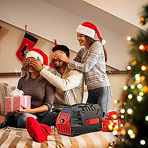 500W Portable Power Bank / Station, 296Wh Outdoor Solar Generator Backup Battery Pack with 110V/500W AC Outlet for Home Use, Emergency Outage, Camping Travel, RV Trip