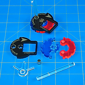 LITKO Armada Fighter Squadron Flight Stand | Compatible with Star Wars: Armada | Status | Strength