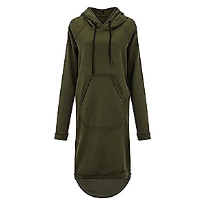 High Waist Smocked Flowy Tiered Mixi Dress Layered High Waist A line Dress A Line Tiered Maxi Tunic Dress 2023 Army Green