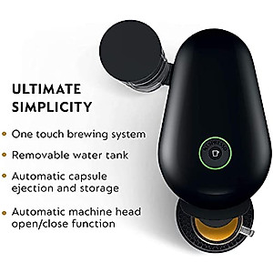 Nespresso VertuoPlus Coffee and Espresso Machine by Breville,60 fluid ounces, Ink Black