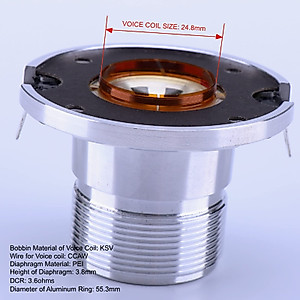 SPATHIPHYLLUM Compatiable for Horn Diaphragm JBL 2414H, 2414H-1, 2414H-C EON 315, EON-305, EON 610, 210P, 315, 510, 515XT, VRX 928, PRX 415