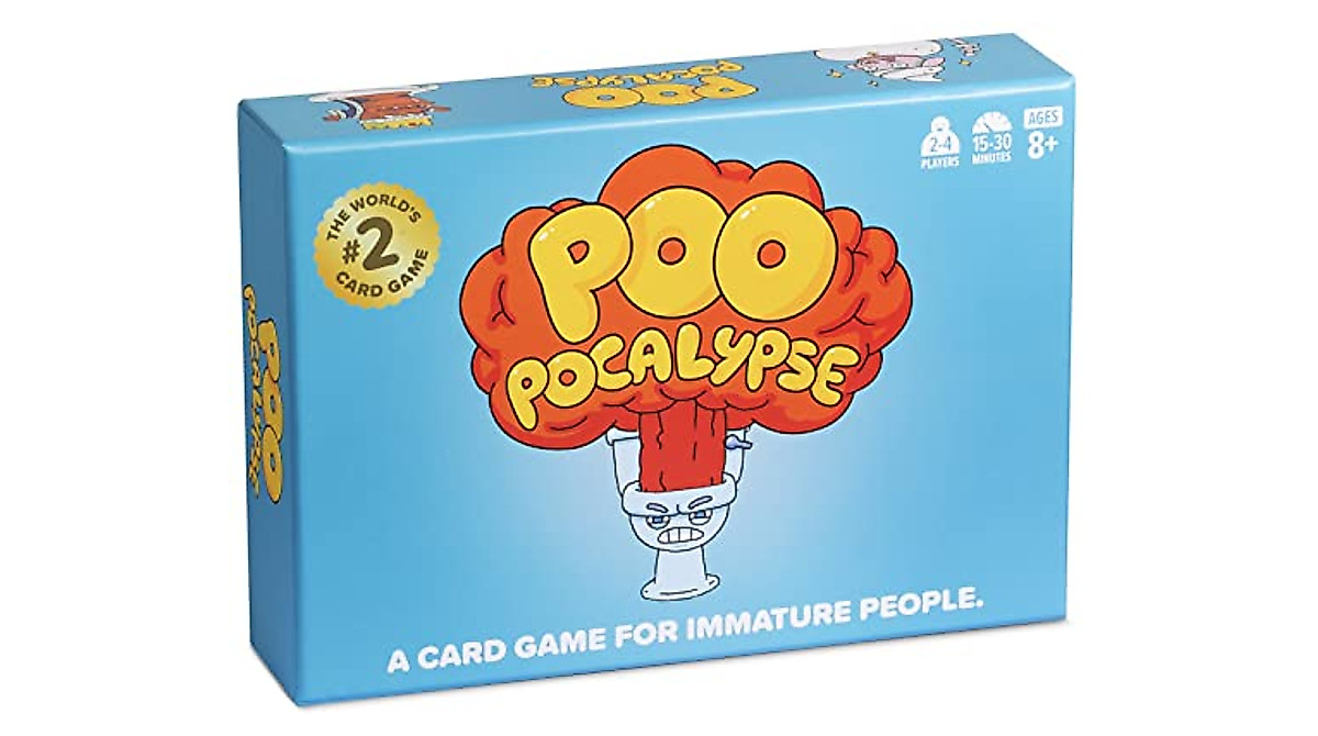 Poo Pocalypse: Hilarious Family Card Game for Adults & Kids