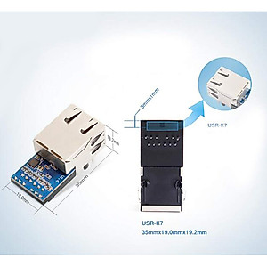 Serial to Ethernet Module Network Port TTL Small Volume Communication Server USR-K7