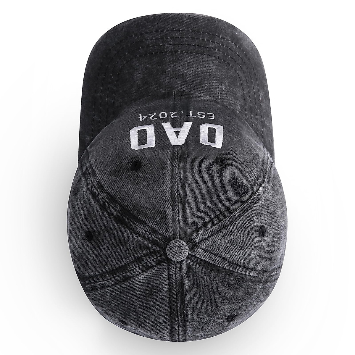 New Dad Gifts, Dad Hats for Men, First Time Dad Gifts, Dad Est 2024, New Father to be Gifts, Promoted to Dad Gifts for Expecting Dads from Wife, Christmas Fathers Day Adjustable Dad to be Baseball Cap