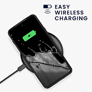 kwmobile Case Compatible with Motorola ThinkPhone Case - Soft Slim Protective TPU Silicone Cover - Black Matte