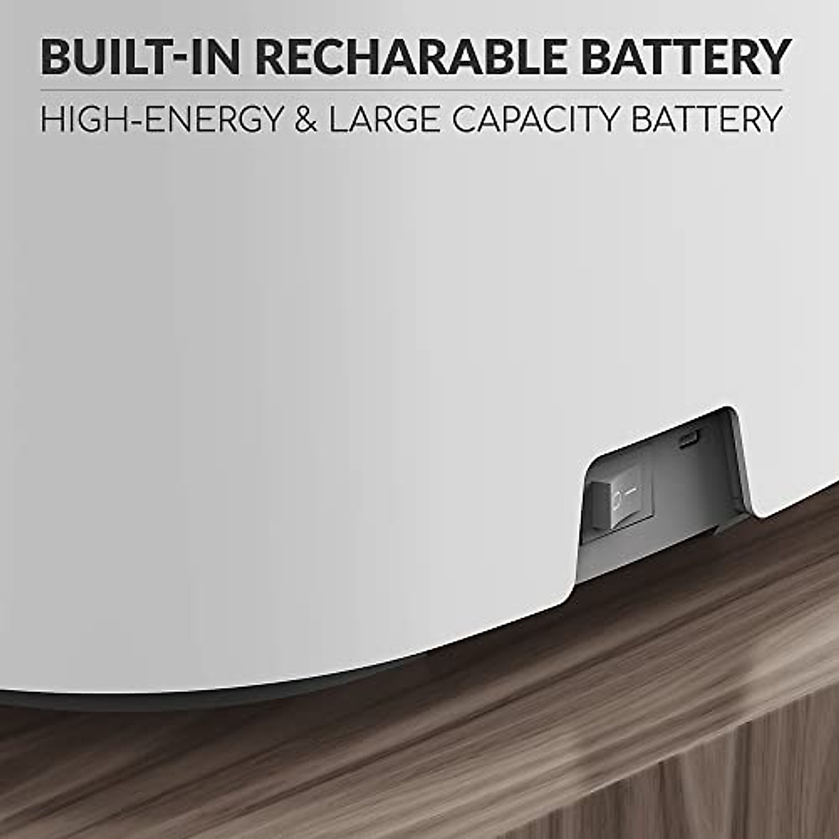 townew T Air X White 3.5 Gallon Smart Trash Can | Diaper Pail | Self-Sealing, Motion Activated, Rechargeable, Small