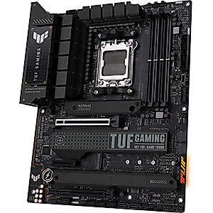 ASUS TUF Gaming X670E-PLUS WiFi 6E Socket AM5 (LGA 1718) Ryzen 7000 ATX Gaming Motherboard(16 Power Stages, PCIe® 5.0, DDR5 Memory, Four M.2 Slots,2.5 Gb LAN,USB 4, Aura RGB Lighting)
