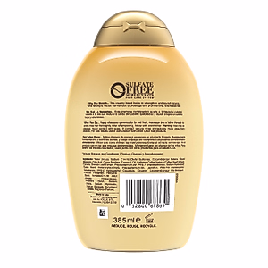 OGX Anti-Hair Fall + Coconut Caffeine Strengthening Shampoo with Caffeine, Coconut Oil & Coffee Extract, 13 Fl Oz