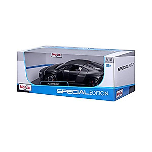 Maisto M31395 31395 1:18 Audi R8 GT, Black