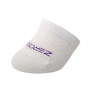 ZeroSock Womens Bamboo Viscose Toe Capper Socks With Grip (4 Pairs Per Box)