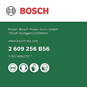 Bosch 2609256 B56 Standard Carbide Circular Saw Blade with 40 Teeth – 184 mm in Diameter – 20 mm Bore (2.2 mm with Reduction Ring) – 1.6 mm Cutting Width