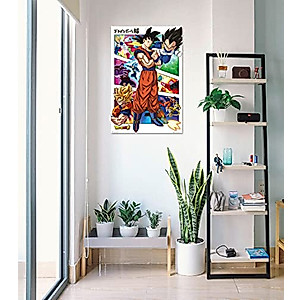 Dragonball Super - Manga TV Show Poster (Goku Panels) (Size: 24" x 36")