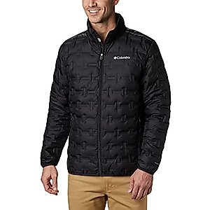 Columbia Men's Delta Ridge Down Jacket, Black, Medium
