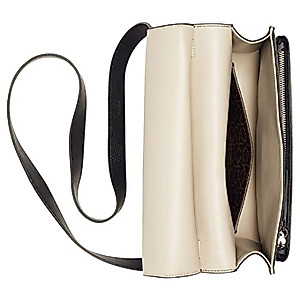 Calvin Klein Havana Novelty Organizational Crossbody, Black/Silver