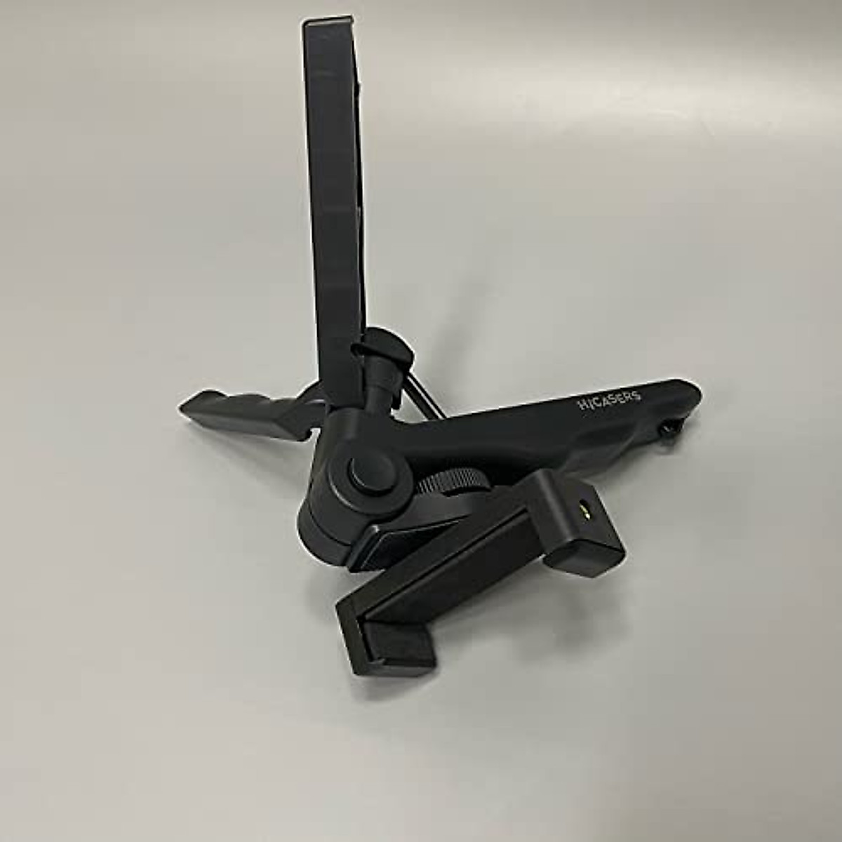 HiCASERS Smartphone mounts, Foldable Phone Stand for Desk, Height Adjustable Cell Phone Holder Portable Cellphone Cradle Desktop