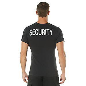 Rothco Two-Sided Security T-Shirt, Black - L