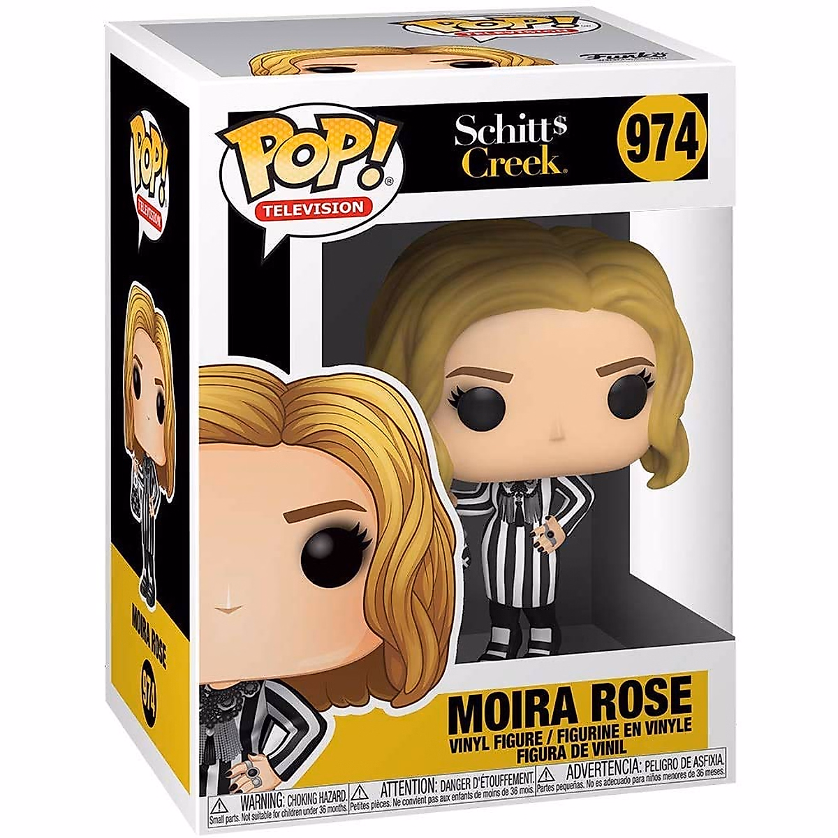 POP Schitt's Creek - Moira Rose Funko Pop! Vinyl Figure (Bundled with Compatible Pop Box Protector Case), Multicolor, 3.75 inches