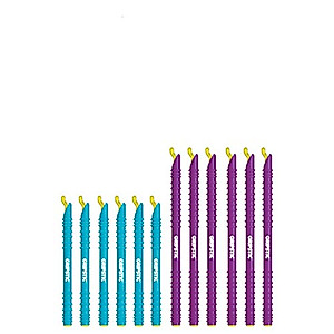 GRIPSTIC Bag Sealer - Reusable Chip Clips, Bag Clips. Patented. Airtight & Waterproof Seal on Food Storage Bags, Kids Snacks & More. Near Zero Waste. 12ct Small