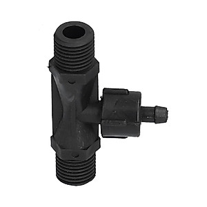 Venturi Tube,Venturi Tube PVDF Gas Liquid Mixing Injector for Ozone Generator Agriculture Irrigation 1/4in