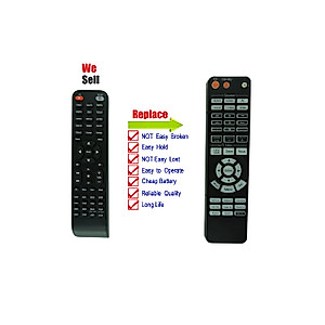 HCDZ Replacement Remote Control for Epson Powerlite Home Cinema 3010 3010e 3020UBE 3020 3020E 3LCD 1080P Home Theater Projector