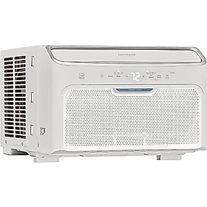 Frigidaire GHWQ123WC1 Inverter Quiet Temp Room Air Conditioner, 8,000 BTU with Wi-Fi Connected, Energy Star Certified, Easy-to-Clean Washable Filter, in White