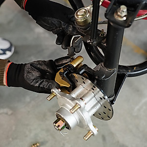 Front and Rear Disc Brake Pads Set Compatible with XRS XRX Blazer 150 150cc Go Kart Buggy