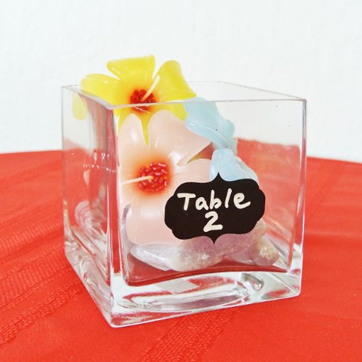 Allydrew Set of 24 Chalkboard Labels in Various Sizes for Organizing, Labeling, and Weddings - Fancy Rectangle