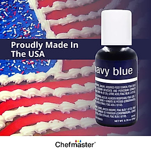 Chefmaster - Liqua-Gel Food Coloring - 12 Color Set C - Fade Resistant - 12 Pack - Vibrant, Eye-Catching Colors, Easy-To-Blend Formula - Made in the USA