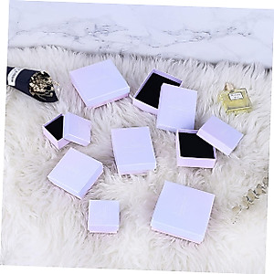 LIFKOME 40 Pcs Jewelry Organizer Tray Gift Stud Earring Organizer Joyero Para Mujer Earring Storage Organizer Jewelery Organizer Jewelry Storage Organizer Bracelet Miss Carton