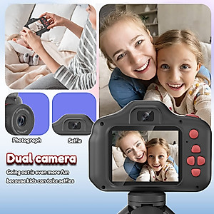 Yoophane Upgrade Digital Selfie Camera,Christmas Birthday Gifts for Kids Boys Girls,2.4 Inch Toys for Kids 3-12 Year Old 1080P Video Recorder with Flash