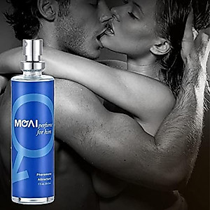 Racsoh Pheromone Perfume for Men & Women - Attraction Cologne, Unisex Love Potion Fragrance, Enhance Seduction & Intimacy. Irresistible Pheromone Spray - Romantic Pheromone Sensual Attractant (Men)