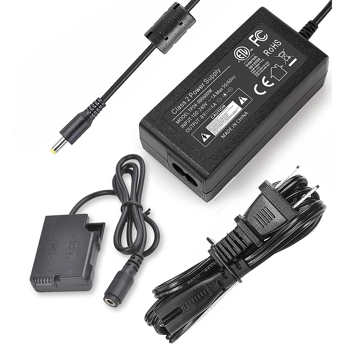 F1TP EH-5 Plus EP-5A AC Power Adapter DC Coupler Kit for Nikon D3100 D3200 D3300 D5200 D5300 D5500 Cameras.