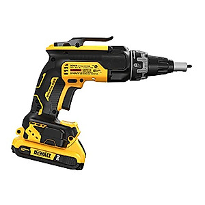 DEWALT 20V Max Drywall Screwgun with (2) 2Ah Batteries and Charger (DCF630D2)