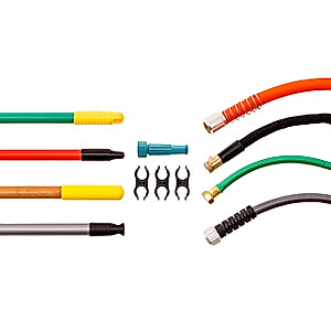 Versa-Spray for Brooms Quickly transforms Brooms and Hoses into a Powerful Water Broom for Cleaning garages, Cars, patios, Houses and Much More!