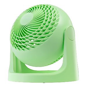 IRIS USA WOOZOO Fan, Circulator Fan, Table Air Circulator, Desk Fan, Fan for Bedroom, 3 Speeds, 52ft Max Air Distance, 11.5 Inches, 360° Adjustable Tilt, 30 db Low Noise, Green