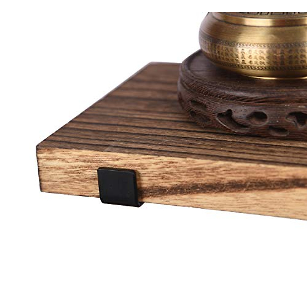 HXSWY Rustic Wood Floating Shelves for Wall Farmhouse Wooden Wall Shelf for Bathroom Kitchen Bedroom Living Room Set of 4 Light Brown