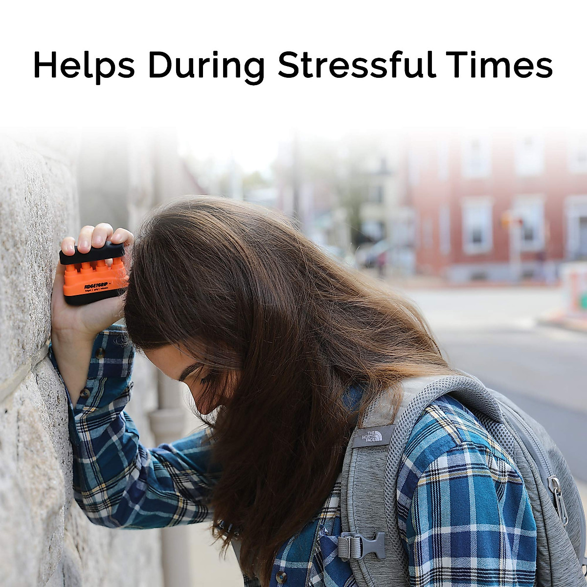 FidgetGrip - Stress Relief Device for Kids and Teens with Anger or Stress | Calm Your Child with Every Squeeze | Boosts Focus and Reduces Anxiety | Reliable, Squeeze Device for Effective Stress Relief