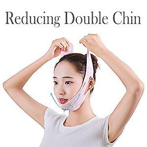 Face Lifting Slimming Belt, Doublechin Reducer, Facial Intense Lifting, Reduce Weight Slimming Belt, Skin Care Chin Lifting Firming Strap