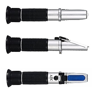 【The Best Deal】OriGlam 4-in-1 Car Adblue Urea Refractometer Battery Fluid Ethylene Propylene Glycol ATC