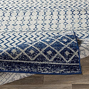 Artistic Weavers Chester Boho Moroccan Area Rug 2' x 3', Royal Blue