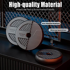 HOFURME Adjustable Dumbbell Set, 77 LBS Free Weights Dumbbells, 4 in 1 Weight Dumbbell, Barbell, Kettlebell and Push-up, Home Gym Fitness Workout Equipment for Men Women