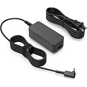 Superer AC Charger Fit for Acer Chromebook 11 CB3-111 CB3-131 CB3-132 C730 CB3-131-C3SZ CB3-111-C8UB CB3-132-C9M7 CB3-131-C3KD CB3-111-C670 Laptop Adapter Power Supply Cord